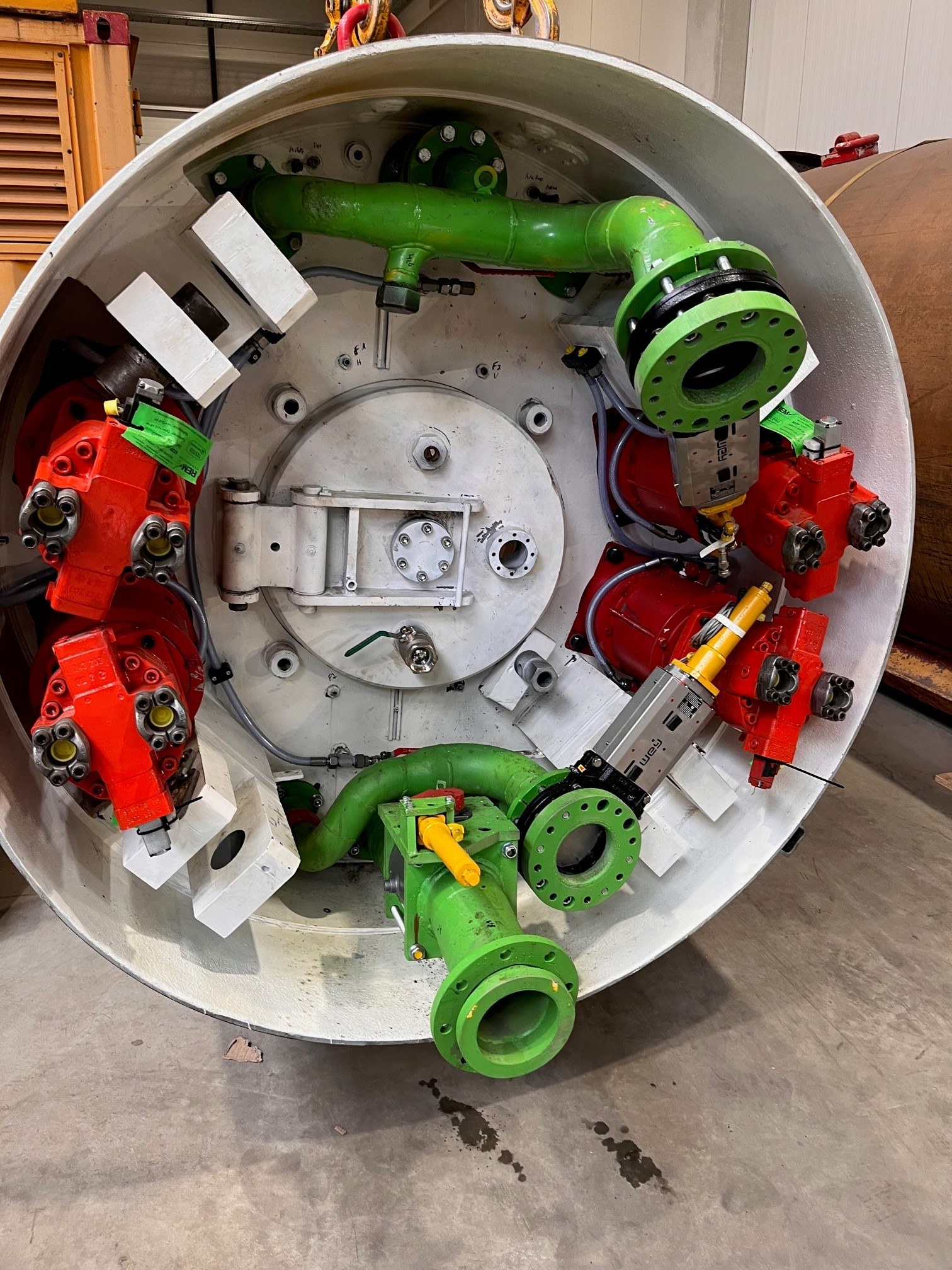 AVN1500TB Microtunneling Machine to be Serviced | Down2Earth