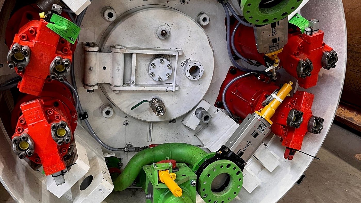 AVN1500TB Microtunneling Machine to be Serviced | Down2Earth